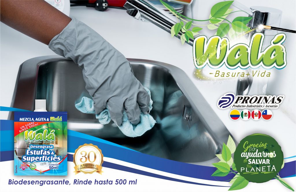 Biodesengrasante Línea Walá – Proinas SAS